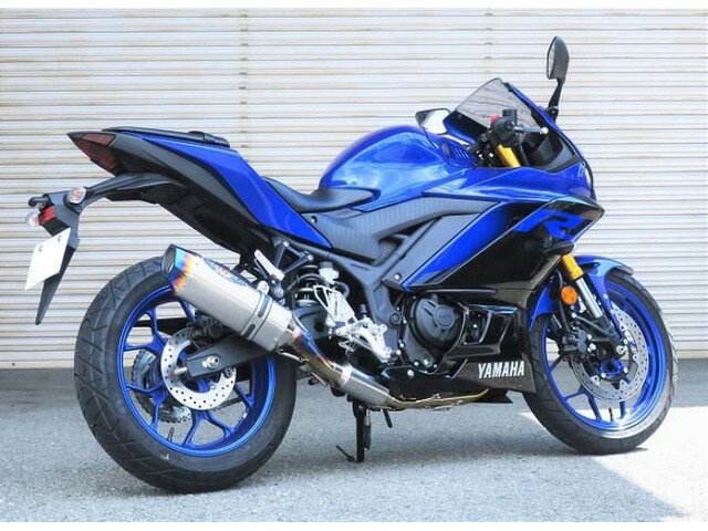 ※画像はイメージとなります。別なカラーを参考に掲載している場合があります。`15〜`19 YZF-R25/MT-25 NASSERT Evolution TypeII府認証適合 フルエキゾーストマフラー特徴・YZF-R25/MT-25専用設...