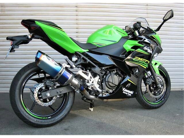 ※画像はイメージとなります。別なカラーを参考に掲載している場合があります。`18 Ninja250 / `19 Z250 NASSERT Evolution TypeII政府認証適合 スリップオンマフラー最高性能！最高精度！リアル官能フィー...