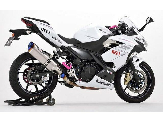 ※画像はイメージとなります。別なカラーを参考に掲載している場合があります。`18 Ninja400/`19 Z400/`22 Ninja400/`22 Z400NASSERT Evolution TypeII 政府認証適合 スリップオンマフ...