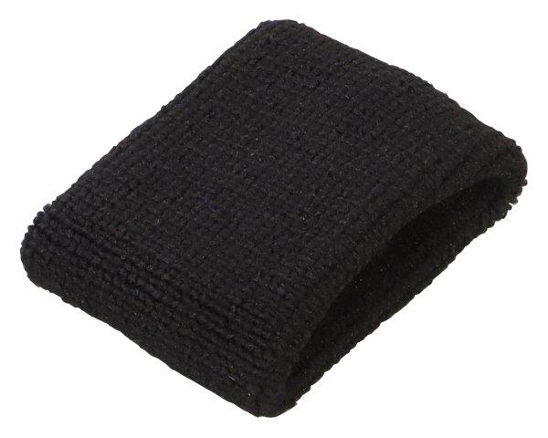 パイル地で高いフィット性のあるリザーバータンクソック　フルードの漏れや飛散を防止します。小型のリザーバータンクにピッタリのサイズ。●パイル生地製　●サイズ：約60×40mm　●1ヶ販売