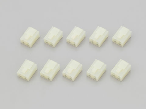 ピット業務で使用頻度の高い商品を、増量したりパッケージを簡素化することでお求めやすくしました・カラー：ナチュラル・コネクター（オス）各10個・4極タイプ