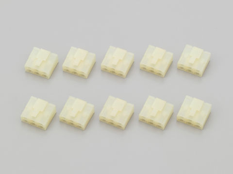 ピット業務で使用頻度の高い商品を、増量したりパッケージを簡素化することでお求めやすくしました・カラー：ナチュラル・コネクター（オス）各10個・6極タイプ