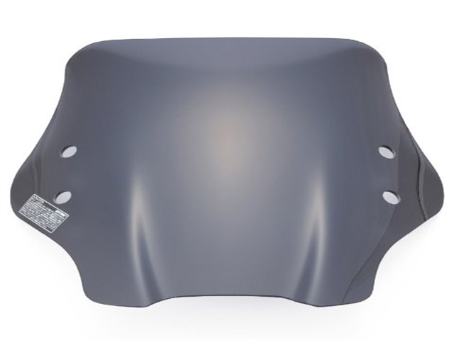 スポーティーなエアロ形状フォルムのウインドシールドセット。スタイリッシュなデザインを演出するショートスモークタイプ。正面から来た空気を上部へ送り、体への抵抗を軽減します。ウインドシールドは、状況に合わせ約10度の範囲内で角度調整が可能です。...