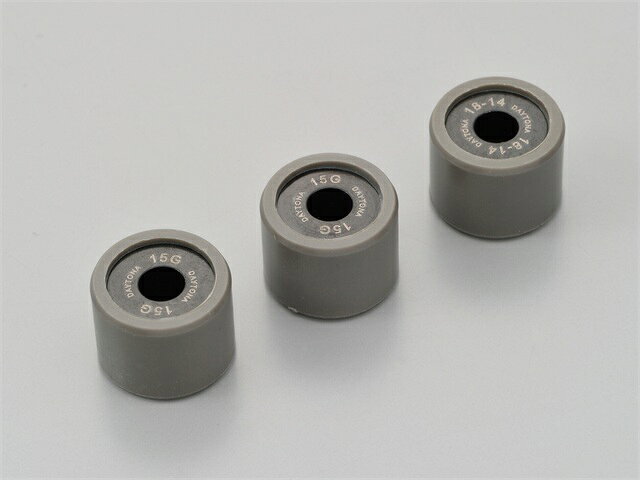 ◆ 参考適合車種 ■Dio110〈国内仕様JF31〉　■LEAD110/EX（FI）〈JF19〉 など プーリーへの組付方向指定が無い一体成型タイプのウエイトローラー（海外生産品）。インナーメタル部の片面に商品サイズ（外径×幅）を、もう片面...