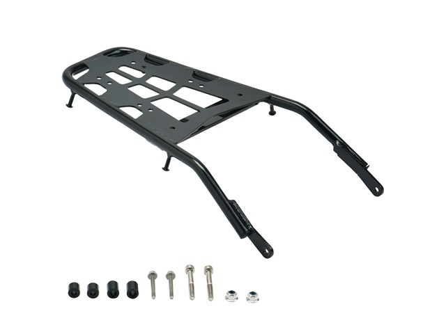 メーカーカテゴリ: キャリア 品番: D6580メーカー品番: D60-10-131定価(税込): 10,780円代表適合: KLX250最大積載量: 5kg車種専用のグラブバーを兼ね備えたツーリングキャリア。汎用ボックス取付に配慮した平面...