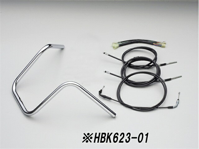 メーカー名 : HARRICANE ハリケーンメーカー品番 : HBK623M-01JANコード : 4936887004847商品名 : 300エイプハンガー3型ハンドルkit主な適合車種 : ズーマー(08- FI車)カラー : ステン...
