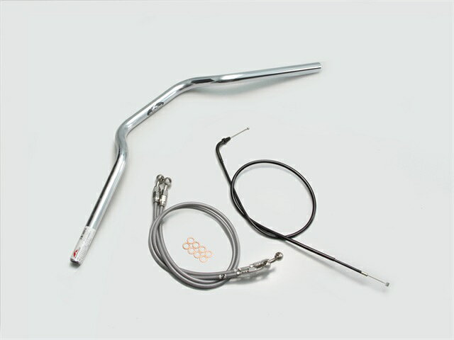 メーカー名 : HARRICANE ハリケーンメーカー品番 : H010-009CJANコード : 4936887038194商品名 : ヨーロピアン1型 ハンドルSET主な適合車種 : CB400SF(~98 NC31)カラー : クロー...
