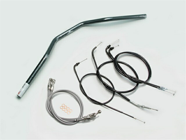 メーカー名 : HARRICANE ハリケーンメーカー品番 : H010-033BJANコード : 4936887384246商品名 : トラッカースペシャル ハンドルSET主な適合車種 : CB400SF(~98 NC31)カラー : ブ...