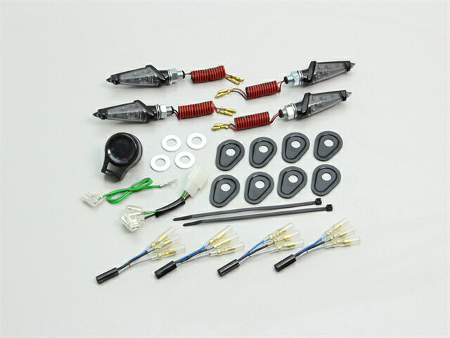 メーカー名 : HARRICANE ハリケーンメーカー品番 : HA5228BSJANコード : 4936887199550商品名 : LEDダガーウインカーKit主な適合車種 : MT-09 MT-09TRACER MT-07カラー : ...
