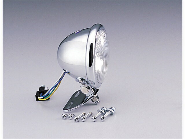 メーカー名 : HARRICANE ハリケーンメーカー品番 : HA5601-01JANコード : 4936887003611商品名 : 4.5ベーツタイプヘッドライトkit主な適合車種 : DS250/400/1100/C シャドウスラッ...