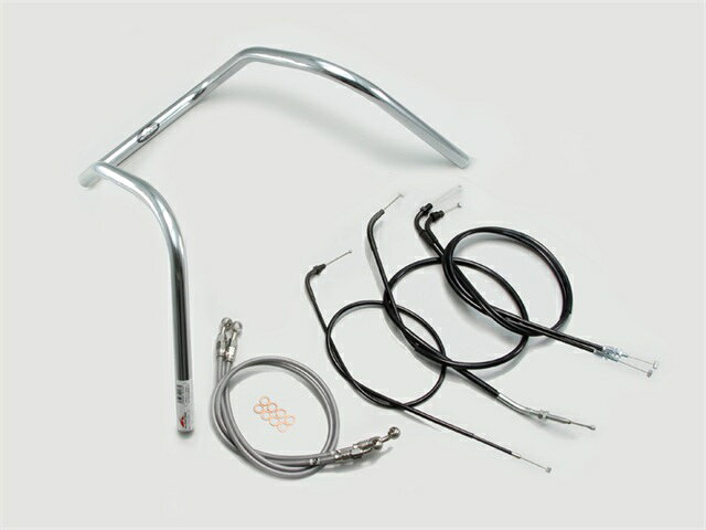 メーカー名 : HARRICANE ハリケーンメーカー品番 : H010-088CJANコード : 4936887554014商品名 : 360シックスベンド ハンドルSET主な適合車種 : CB400SF(~98 NC31)カラー : ク...