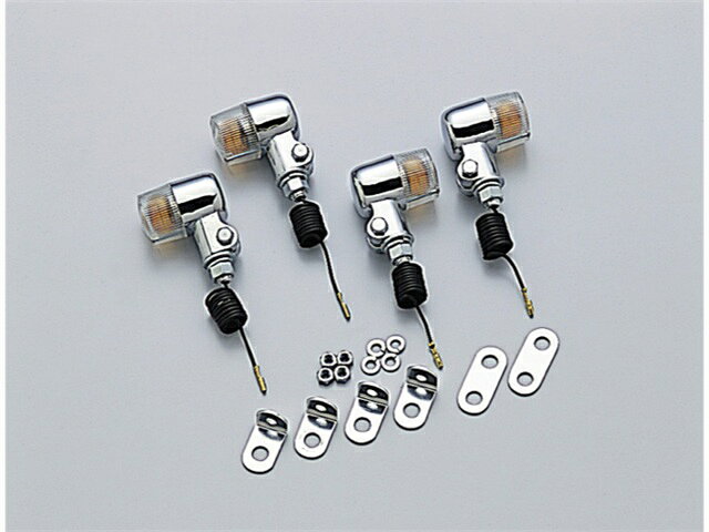 メーカー名 : HARRICANE ハリケーンメーカー品番 : HA5705C-02JANコード : 4936887015164商品名 : ミニウインカーkit主な適合車種 : モンキー ゴリラ(78-07) 要6V車電球交換カラー : ク...