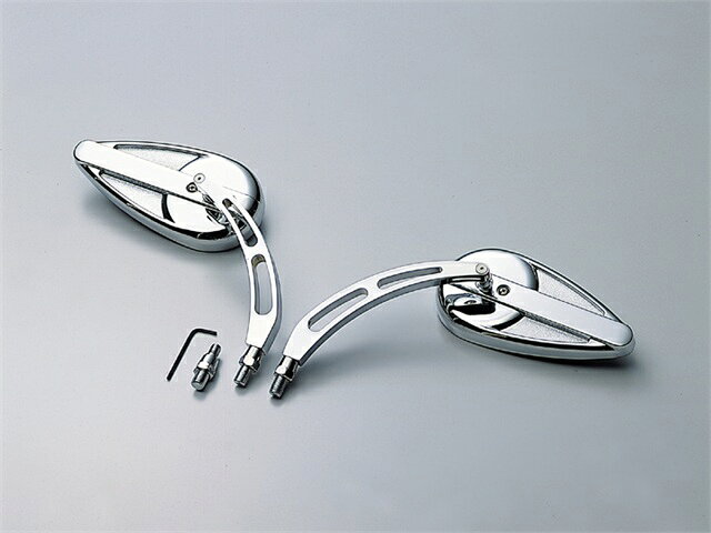 メーカー名 : HARRICANE ハリケーンメーカー品番 : HA6205C-01JANコード : 4936887543360商品名 : ティアドロップミラー主な適合車種 : 左右SET M10正逆アダプター付カラー : クロームメッキ※...
