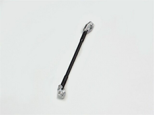 メーカー名 : HARRICANE ハリケーンメーカー品番 : HB0692BJANコード : 4936887110012商品名 : ハンドルブレース スリム Lサイズ主な適合車種 : 7/8インチハンドルカラー : シルバー＆ブラック※詳...