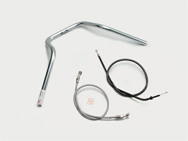 メーカー名 : HARRICANE ハリケーンメーカー品番 : H023-049CJANコード : 4936887184921商品名 : ナロー5型 ハンドルSET主な適合車種 : GROM(-15)カラー : クロームメッキ※詳しくはメー...