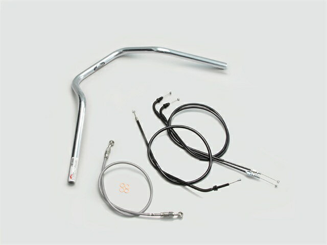 メーカー名 : HARRICANE ハリケーンメーカー品番 : H024-048CJANコード : 4936887010077商品名 : ナロー4型 ハンドルSET主な適合車種 : GROM(16-)カラー : クロームメッキ※詳しくはメー...