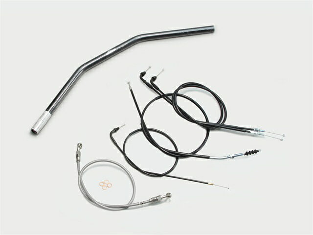 メーカー名 : HARRICANE ハリケーンメーカー品番 : H028-008BJANコード : 4936887014891商品名 : フラット2型 ハンドルSET主な適合車種 : GB250クラブマン(90-94)カラー : ブラック※...