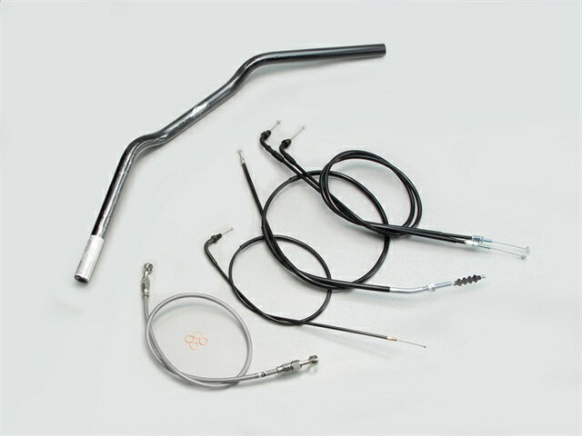 メーカー名 : HARRICANE ハリケーンメーカー品番 : H028-061BJANコード : 4936887015041商品名 : フラットコンチ1型 ハンドルSET主な適合車種 : GB250クラブマン(90-94)カラー : ブラ...