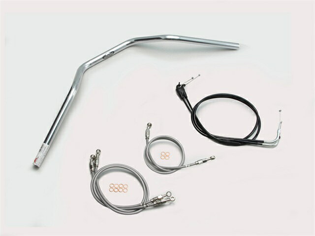 メーカー名 : HARRICANE ハリケーンメーカー品番 : H301-078CJANコード : 4936887118438商品名 : ZII-TYPE ハンドルSET主な適合車種 : XJR1300(07- RP17J)カラー : クロ...