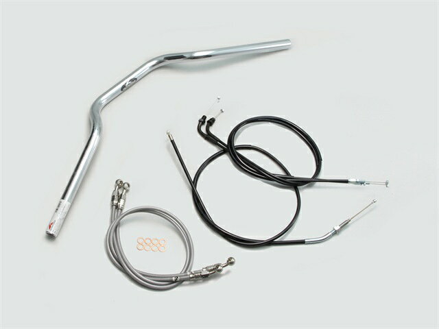 メーカー名 : HARRICANE ハリケーンメーカー品番 : H008-009CJANコード : 4936887162943商品名 : ヨーロピアン1型 ハンドルSET主な適合車種 : CB400SF VTEC Revo(08-13 AB...