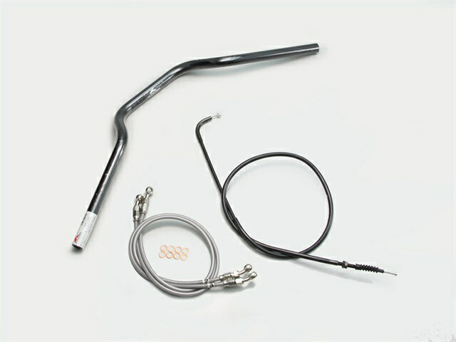 メーカー名 : HARRICANE ハリケーンメーカー品番 : H303-009BJANコード : 4936887399387商品名 : ヨーロピアン1型 ハンドルSET主な適合車種 : XJR400R(01~07 RH02J)カラー : ...