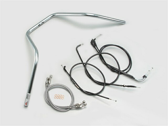 メーカー名 : HARRICANE ハリケーンメーカー品番 : H303-083CJANコード : 4936887202199商品名 : 300エイプハンガー2型 ハンドルSET主な適合車種 : XJR400R(01~07 RH02J)カラ...