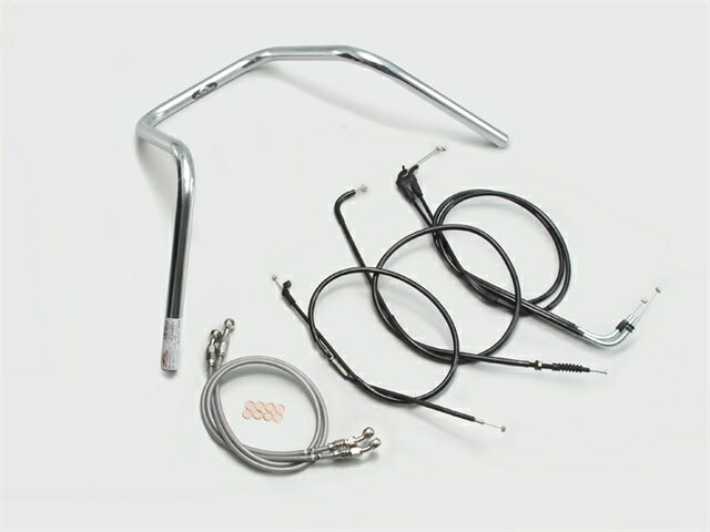 メーカー名 : HARRICANE ハリケーンメーカー品番 : H303-085CJANコード : 4936887103977商品名 : 300エイプハンガー3型 ハンドルSET主な適合車種 : XJR400R(01~07 RH02J)カラ...