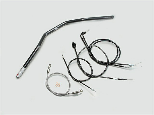 メーカー名 : HARRICANE ハリケーンメーカー品番 : H304-033BJANコード : 4936887591989商品名 : トラッカースペシャル ハンドルSET主な適合車種 : SR400(01-18 キャブ/FI ディスク車...