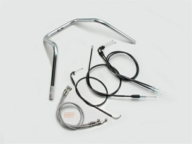 メーカー名 : HARRICANE ハリケーンメーカー品番 : H502-085CJANコード : 4936887073812商品名 : 300エイプハンガー3型 ハンドルSET主な適合車種 : GSX400インパルス(05~07 GK7C...