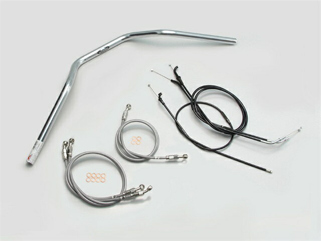 メーカー名 : HARRICANE ハリケーンメーカー品番 : H702-078CJANコード : 4936887618594商品名 : ZII-TYPE ハンドルSET主な適合車種 : ZRX1200R ZRX1100/IIカラー : ク...