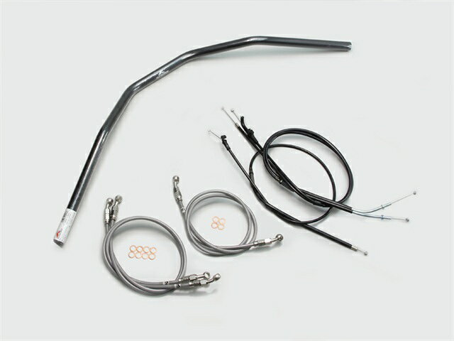 メーカー名 : HARRICANE ハリケーンメーカー品番 : H703-032BJANコード : 4936887864298商品名 : スーパートラッカー ハンドルSET主な適合車種 : ゼファー1100/RSカラー : ブラック※詳しく...