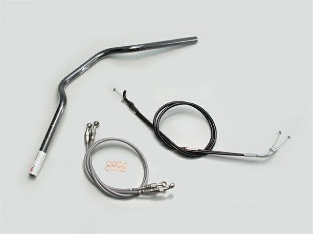 メーカー名 : HARRICANE ハリケーンメーカー品番 : H704-009BJANコード : 4936887564785商品名 : ヨーロピアン1型 ハンドルSET主な適合車種 : ゼファー750/RSカラー : ブラック※詳しくはメ...