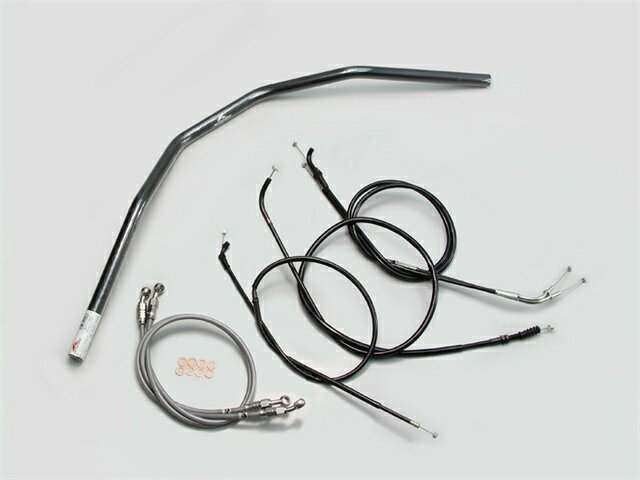 メーカー名 : HARRICANE ハリケーンメーカー品番 : H704-032BJANコード : 4936887276237商品名 : スーパートラッカー ハンドルSET主な適合車種 : ゼファー750/RSカラー : ブラック※詳しくは...