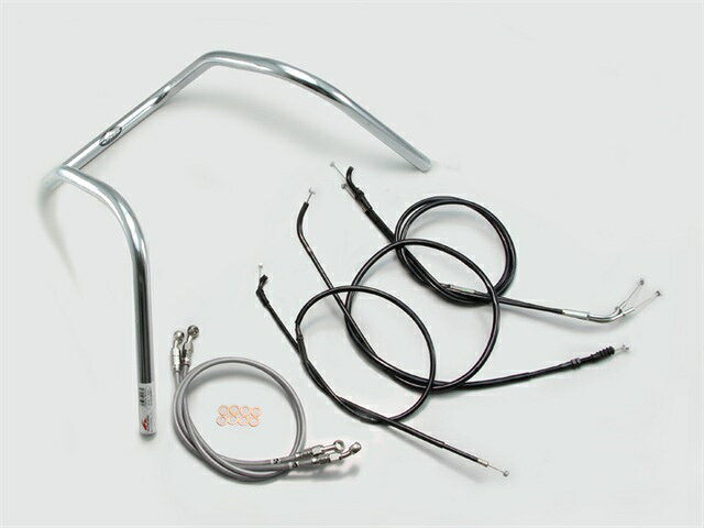 メーカー名 : HARRICANE ハリケーンメーカー品番 : H707-088CJANコード : 4936887051896商品名 : 360シックスベンド ハンドルSET主な適合車種 : ゼファー400/χカラー : クロームメッキ※詳...