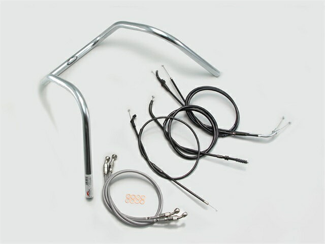 メーカー名 : HARRICANE ハリケーンメーカー品番 : H708-088CJANコード : 4936887447828商品名 : 360シックスベンド ハンドルSET主な適合車種 : ZRX400/IIカラー : クロームメッキ※詳...