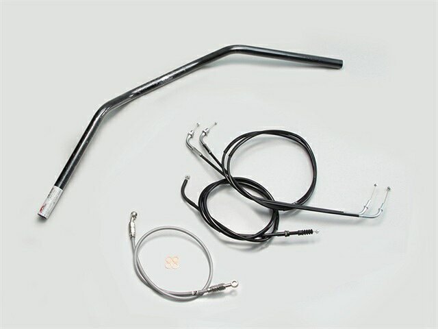 メーカー名 : HARRICANE ハリケーンメーカー品番 : H716-043BJANコード : 4936887018912商品名 : トラッカーLOW ハンドルSET主な適合車種 : エストレヤRS(95-06)カラー : ブラック※詳...