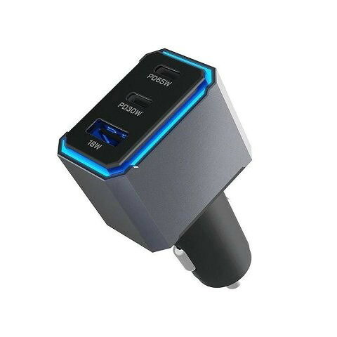 ●車のDCソケットを3ポートのUSB電源に変換。ポートごとに回路が独立しているので3ポート同時使用可能。●USB-C1ポートUSBPD(PowerDelivery)規格対応：最大65W。出力自動切替20V3.25A,15V3A,12V3A,...