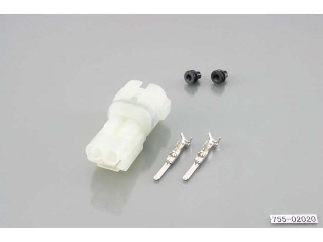 ※画像はイメージの場合がございます。※必ずメーカーホームページをご確認ください。HM防水/2極（オス）/1SET商品説明●カプラー1個に極数分の端子が入った片側のみのコネクターセット。●極数分の黒色ワイヤーシール付属（防水タイプのみ）●適合...