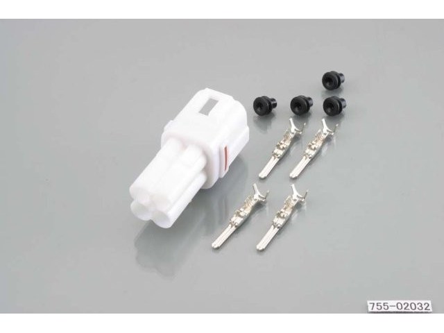 ※画像はイメージの場合がございます。※必ずメーカーホームページをご確認ください。MT防水/4極（オス）/1SET商品説明●カプラー1個に極数分の端子が入った片側のみのコネクターセット。●極数分の黒色ワイヤーシール付属（防水タイプのみ）●適合...