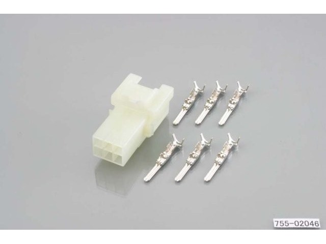 ※画像はイメージの場合がございます。※必ずメーカーホームページをご確認ください。HM/6極（オス）/1SET商品説明●カプラー1個に極数分の端子が入った片側のみのコネクターセット。●極数分の黒色ワイヤーシール付属（防水タイプのみ）●適合電線...