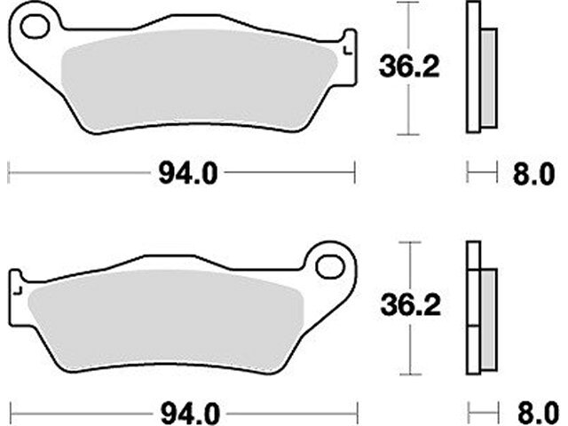※画像はイメージの場合がございます。※必ずメーカーホームページをご確認ください。適応車両 ：フロント/リア用 DUCATI 800MONSTER S2R(05-07) HUSQVARNA KTM BMW 他商品説明・取扱注意事項 ：■SIシ...