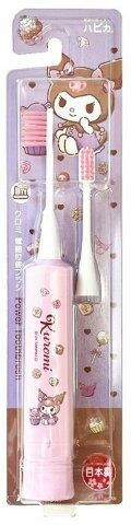 世界で人気のサンリオキャラ「クロミ」のハピカが発売しました。ブラシはピンクの超極細加工毛！毎日の歯磨きが楽しくなります！コンパクト薄型ヘッドのブラシが2本（本体装着分含む）入っています。ご注文時の状況によりお届けまでに長い期間を要する場合が...
