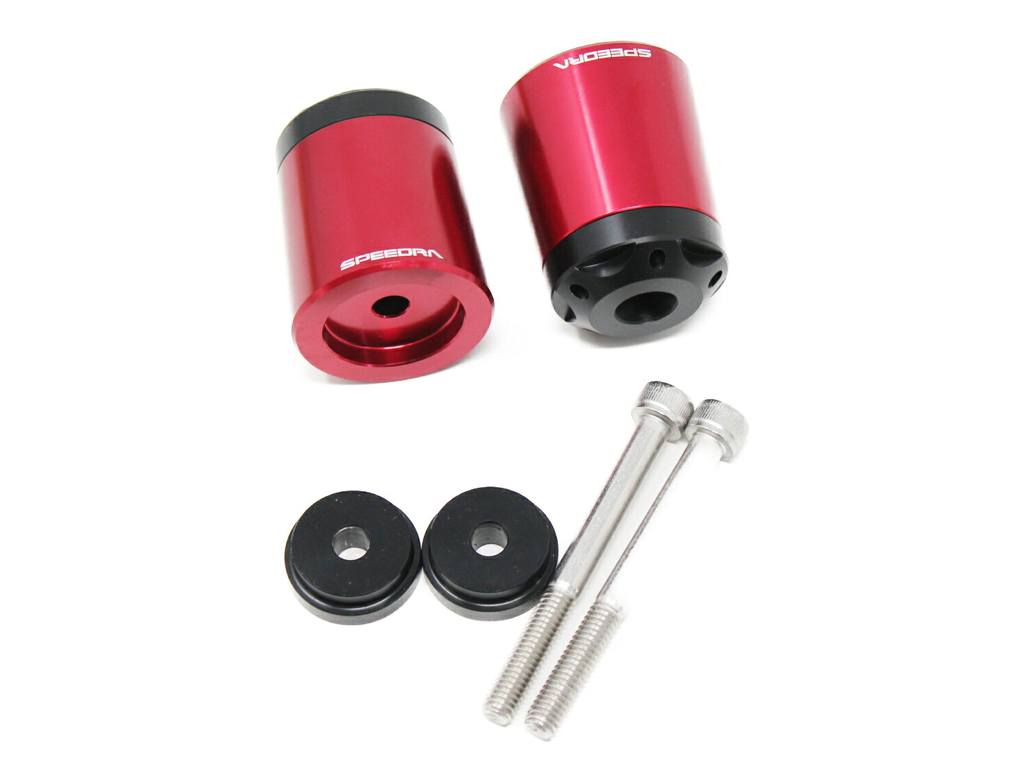 ■適合車種YAMAHAYZF-R6 2006-2016FZ8 2011-2015YZF-R1 1998-2014FJR1300 2003-2015■商品説明●重量(片側)：約100g●高強度アルミニウム合金素材(A6061-T9)削り出し、...