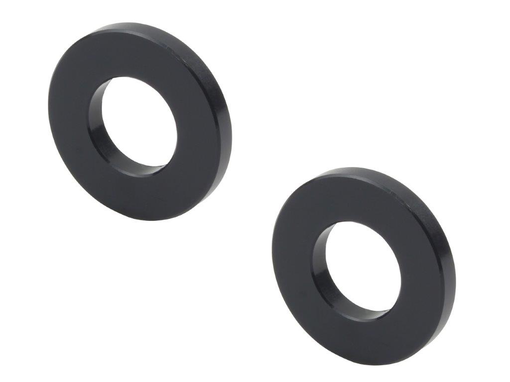 ◆内径10mm、外径21.6mm（厚さ t= 3mm）◆アルミ素材：A2017材削り出し、アルマイト仕上げ【入り数】2個入り※タイトルに在庫有り記載以外の商品は取り寄せとなります。※メーカーに在庫がある場合3日〜5日にて発送となります。※メ...