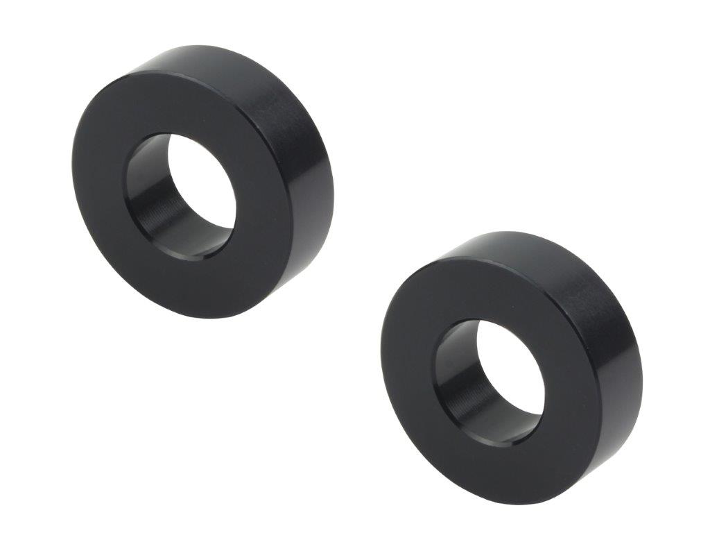 ◆内径12mm、外径25.6mm（厚さ t= 8mm）◆アルミ素材：A2017材削り出し、アルマイト仕上げ【入り数】2個入り※タイトルに在庫有り記載以外の商品は取り寄せとなります。※メーカーに在庫がある場合3日〜5日にて発送となります。※メ...