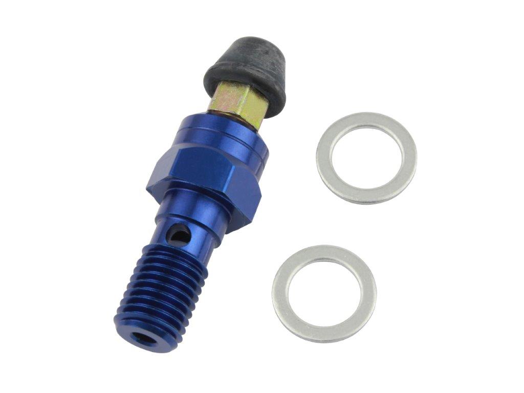◆EARL’Sブレーキホース用◆HONDA純正/KAWASAKI純正対応◆対応P-1.25（シングル）◆ワンウェイバルブ機構内蔵のSPEED BREEDER付バンジョーボルトブレーキホースの交換、整備などの際、ブレーキオイルのエアー抜き作業...