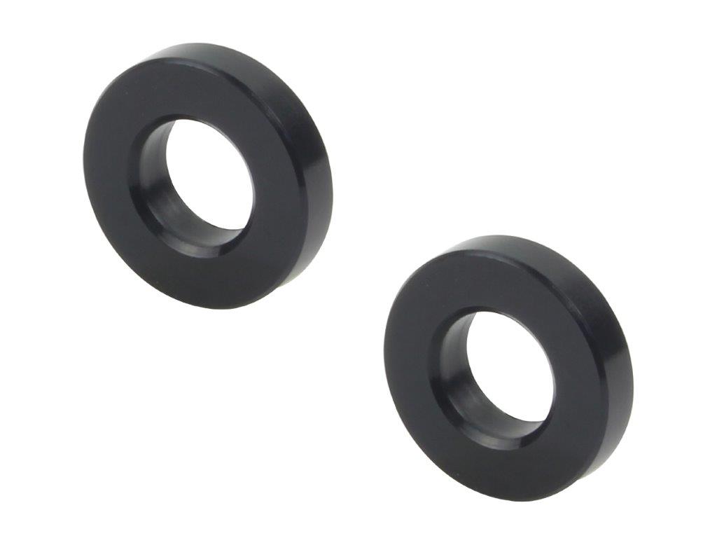 ◆内径6mm、外径12.6mm（厚さ t= 3mm）◆アルミ素材：A2017材削り出し、アルマイト仕上げ【入り数】2個入り※タイトルに在庫有り記載以外の商品は取り寄せとなります。※メーカーに在庫がある場合3日〜5日にて発送となります。※メー...