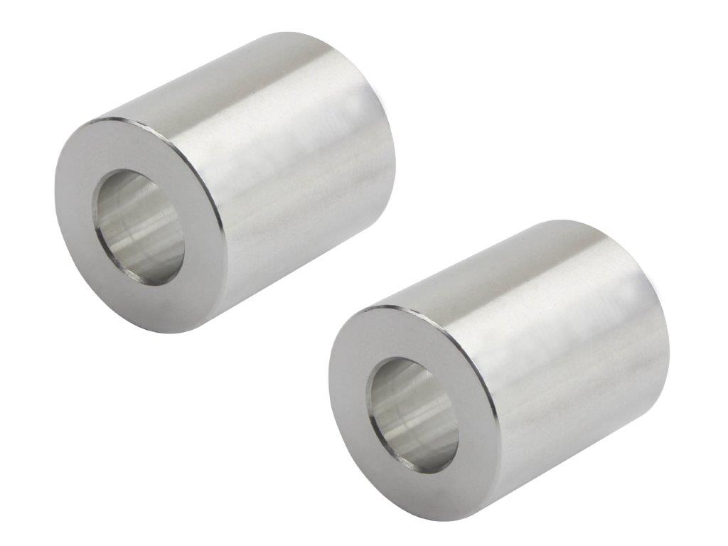 ◆内径12mm外径25.6mm（厚さ t= 30mm）◆アルミ素材：A2017材削り出し◆2個入り※タイトルに在庫有り記載以外の商品は取り寄せとなります。※メーカーに在庫がある場合3日〜5日にて発送となります。※メーカー欠品の場合お時間をい...