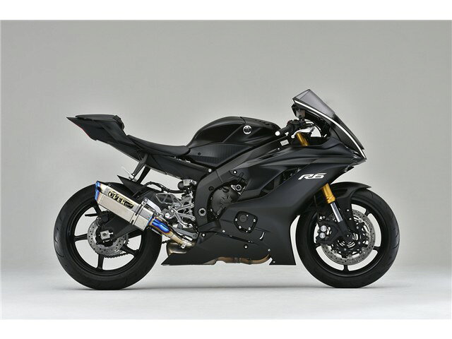公道使用不可 / レース専用品スリップオンマフラー・チタンテールパイプ:φ50.8-60.5・チタンサイレンサー: TT-F RS L300mm・専用マフラーステー付属・純正ステップ / OVER製バックステップ対応音量:94.4db(近接...