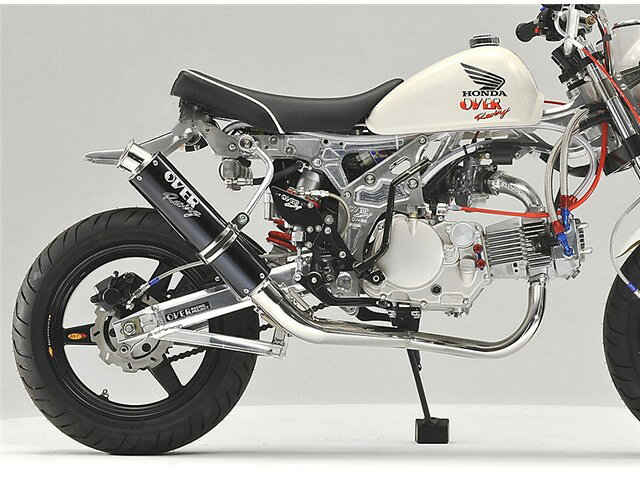 ・STDキックペダル NG(モンキーRTYPEを使用してください。)・OVER製バックステップ OK・OVER製SWINGARM OK・エンドバッフル標準装備・インナー径50φ ストレート排気■OVER製バックステップ適合表・公道走行不可・...
